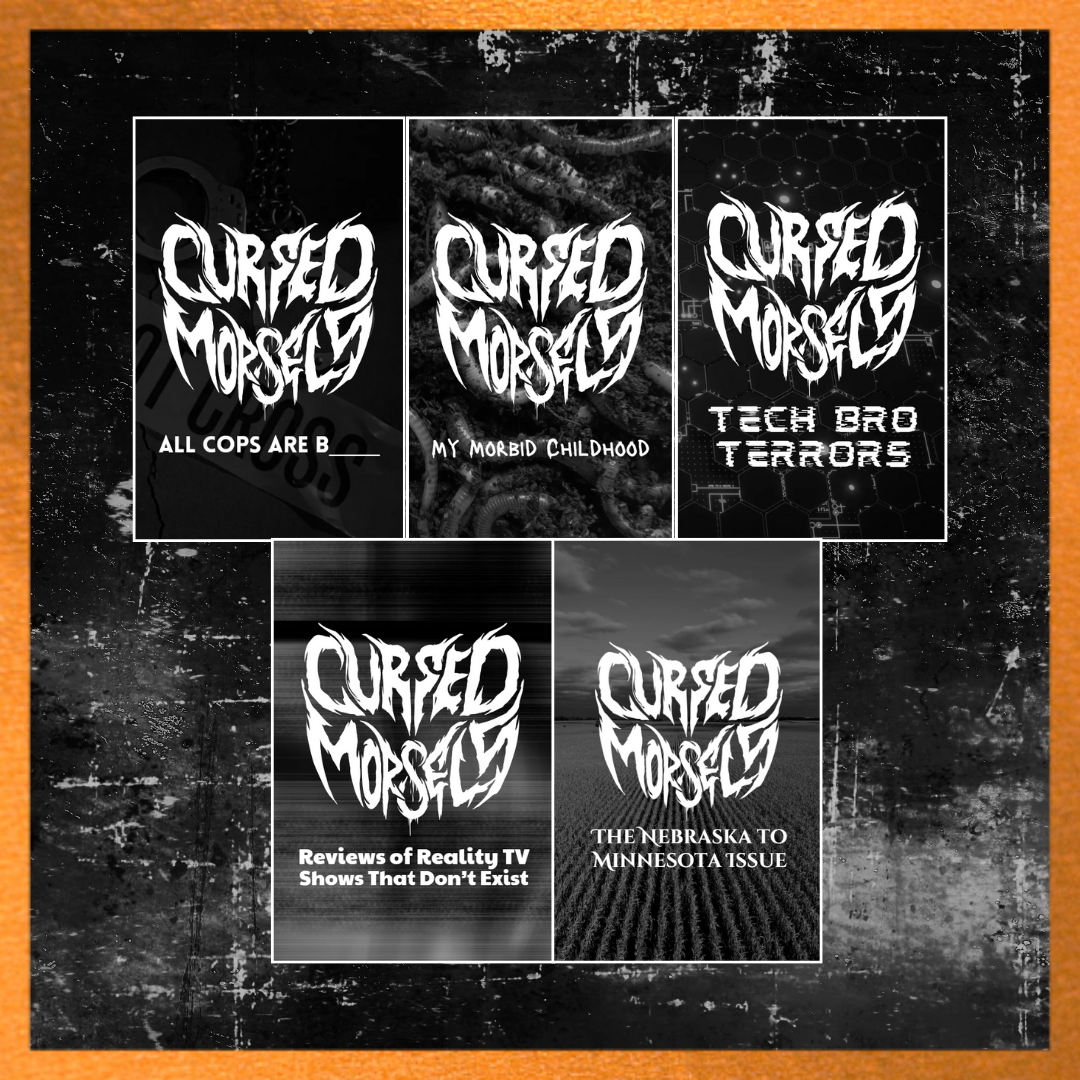 Cursed Morsels Zine Bundle (Issues #6 through 10) - Physical | Cursed ...